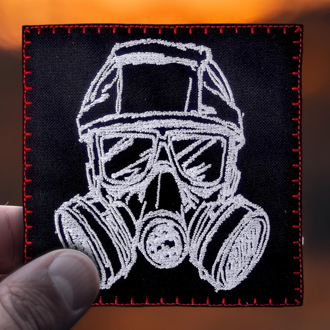 Gas Mask Patch, Cyberpunk Patch, Gamer Patch, Punk Patch Sew On, Punk ...