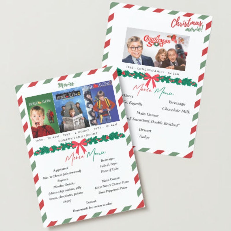 Home Alone Movie Night - Etsy