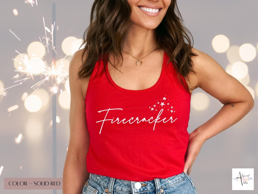Firecracker 4th of July Tank, Fourth of July Women's Tank Top, July 4th ...