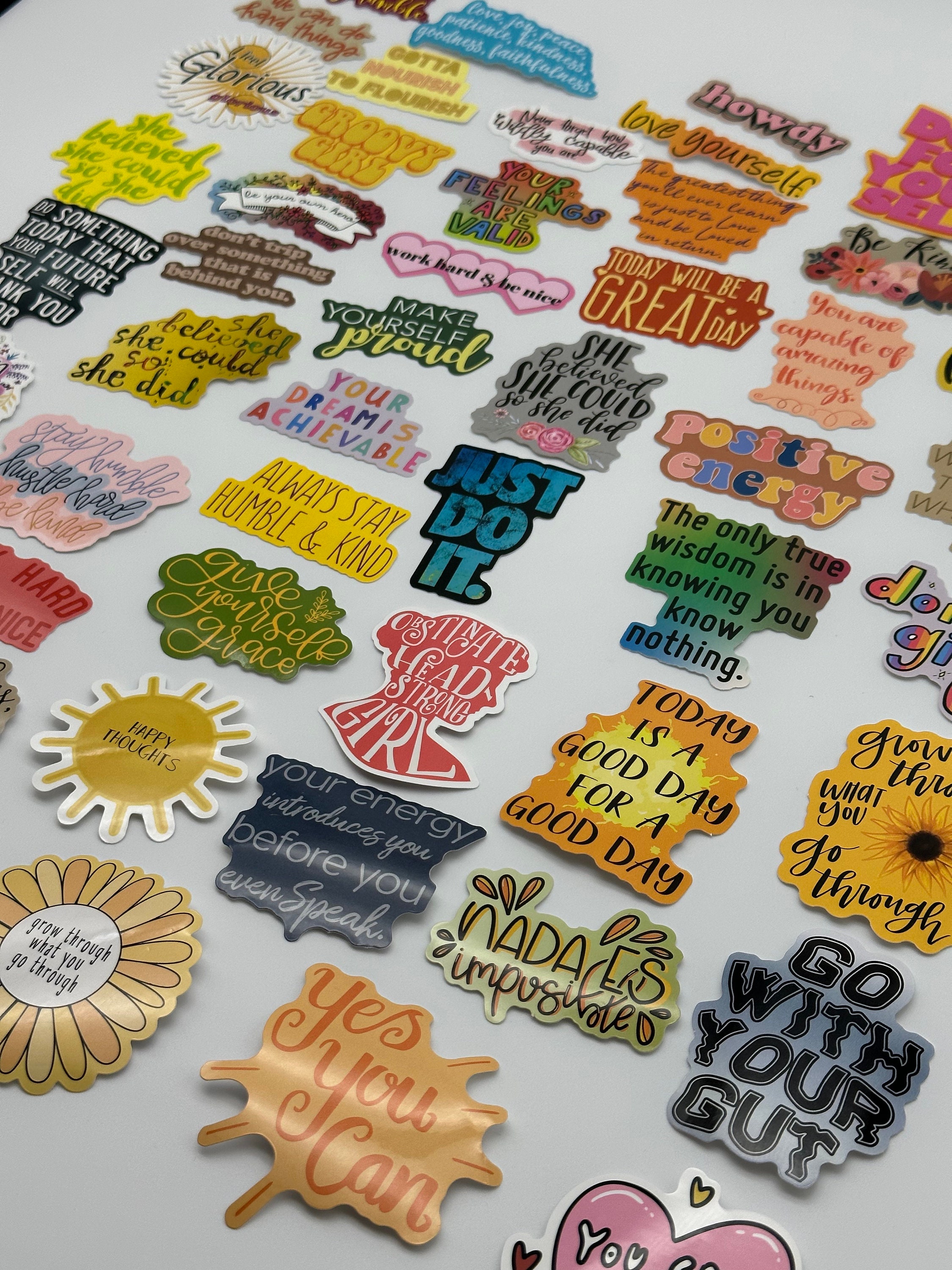 10 Random Sticker Pack Spread Joy and Inspiration With Our Positive ...