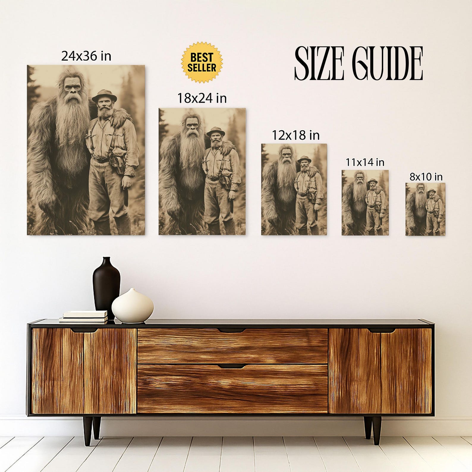 Personalized 1890s Explorer Portrait With Cryptid, Custom Historical ...