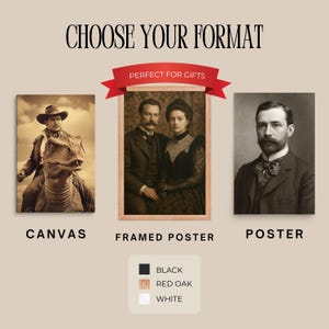 Personalized 1890s Explorer Portrait With Cryptid, Custom Historical ...