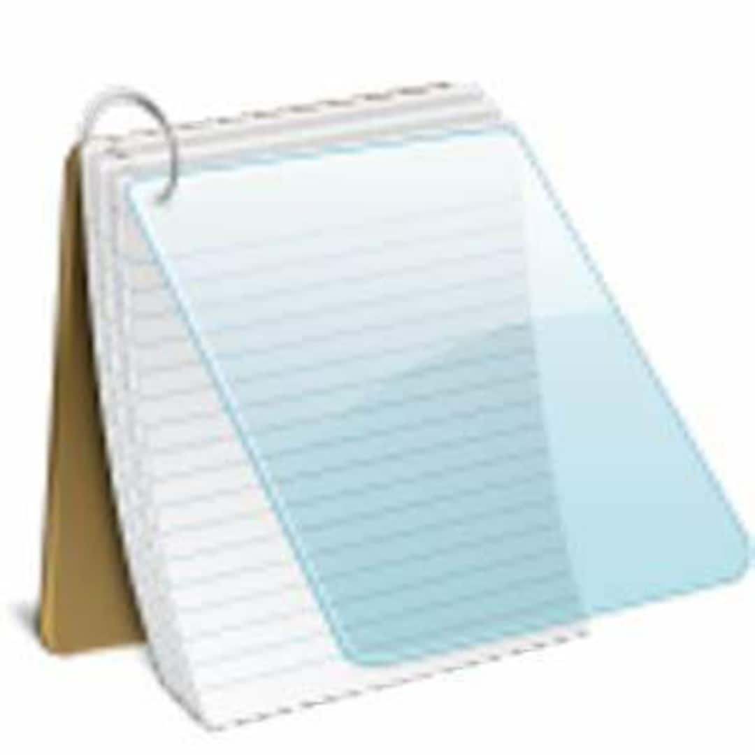 120 Page Notepad - Lined Paper - Student Notepad - Instant Download ...
