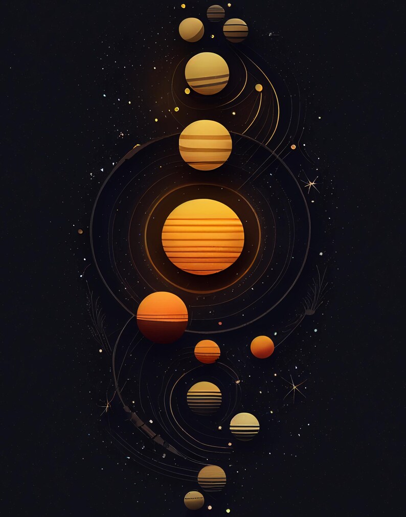 Alternative Solar System - Etsy