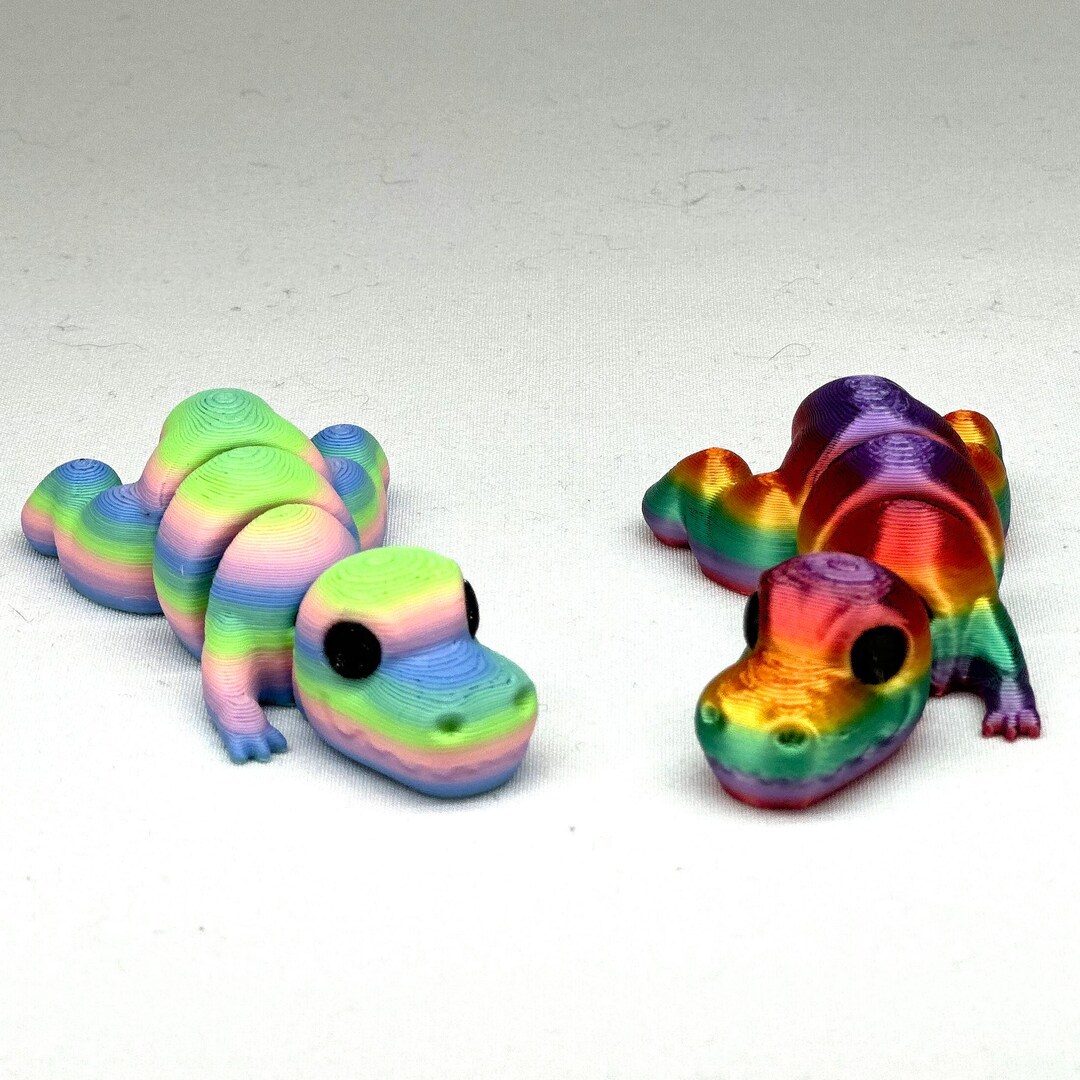 Sleepy T-rex Mini Flexi | Cute Articulated Dinosaur Figure, Durable ...