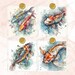 Make a Splash With Koi Fish Theme! Bundle of Digital Prints, Clipart ...