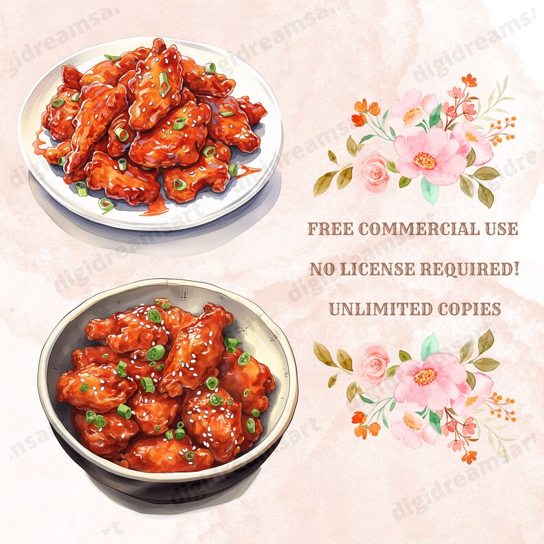 General Tso's Chicken Design Bundle PNG Transparent - Etsy