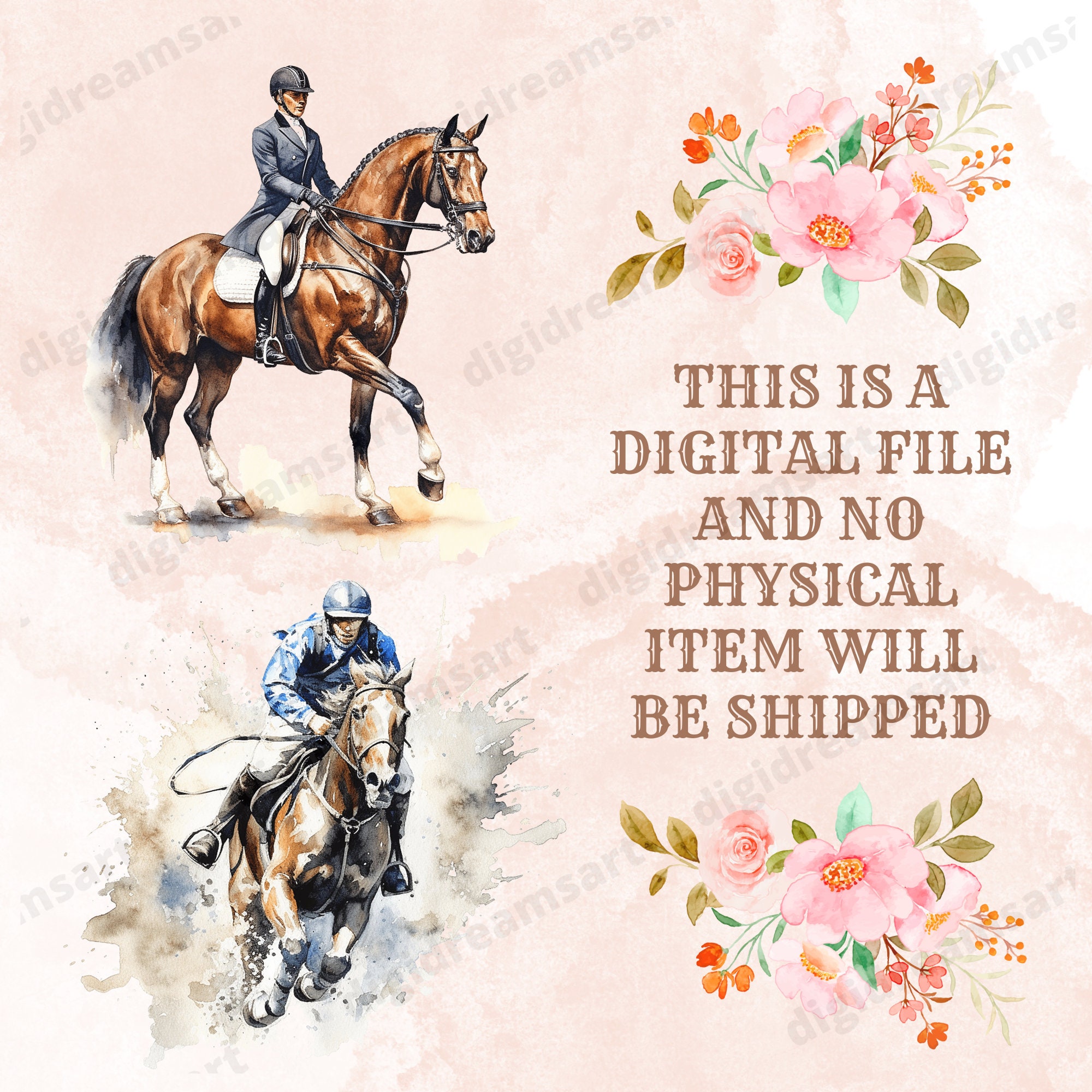 Equestrian Sports and Rodeo Mega Bundle 100 PNG Clipart Transparent PNG ...