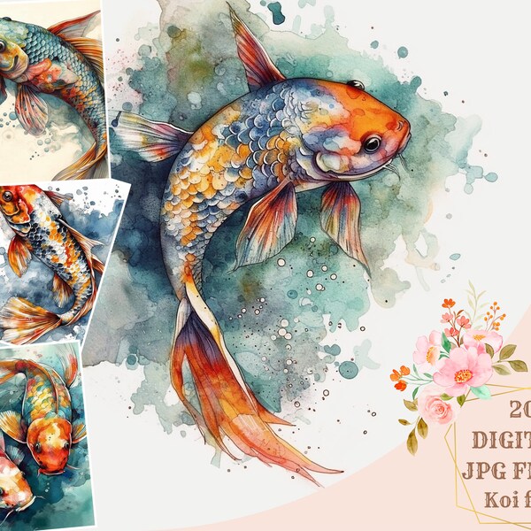 Coi Fish - Etsy