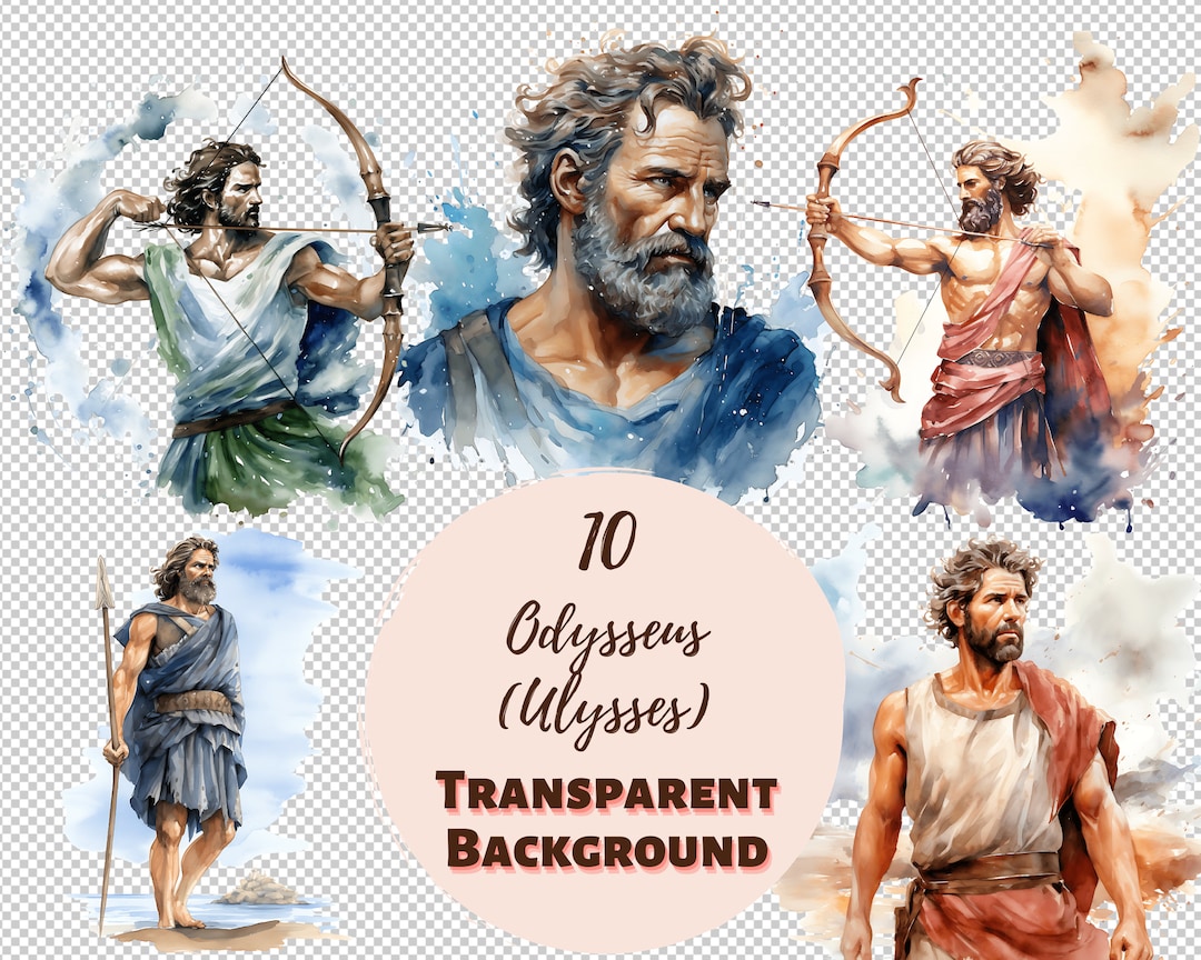 Odysseus (ulysses) Design Bundle - PNG Transparent Clipart Collection ...