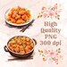 Orange Chicken Design Bundle PNG Transparent Clipart - Etsy