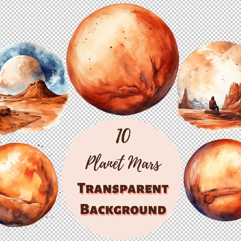 Planet Mars - Etsy