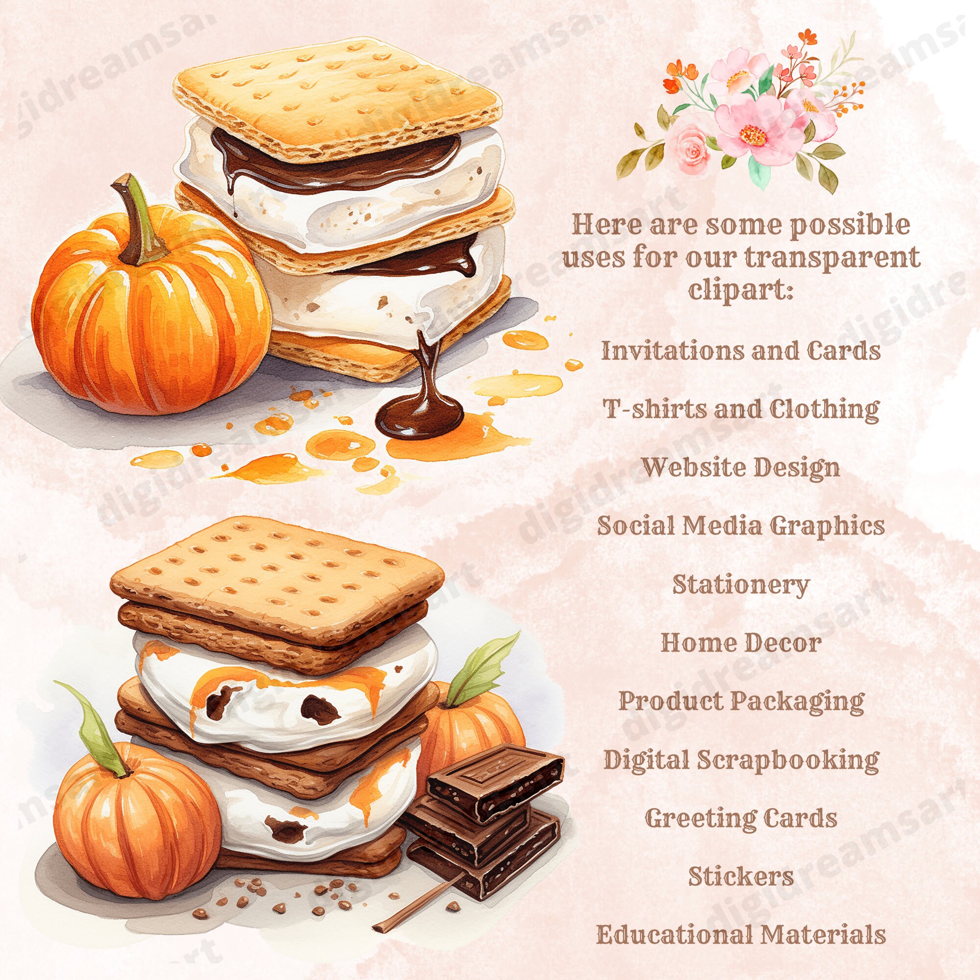 Halloween Food Mega Bundle 50 PNG Clipart Images Transparent - Etsy