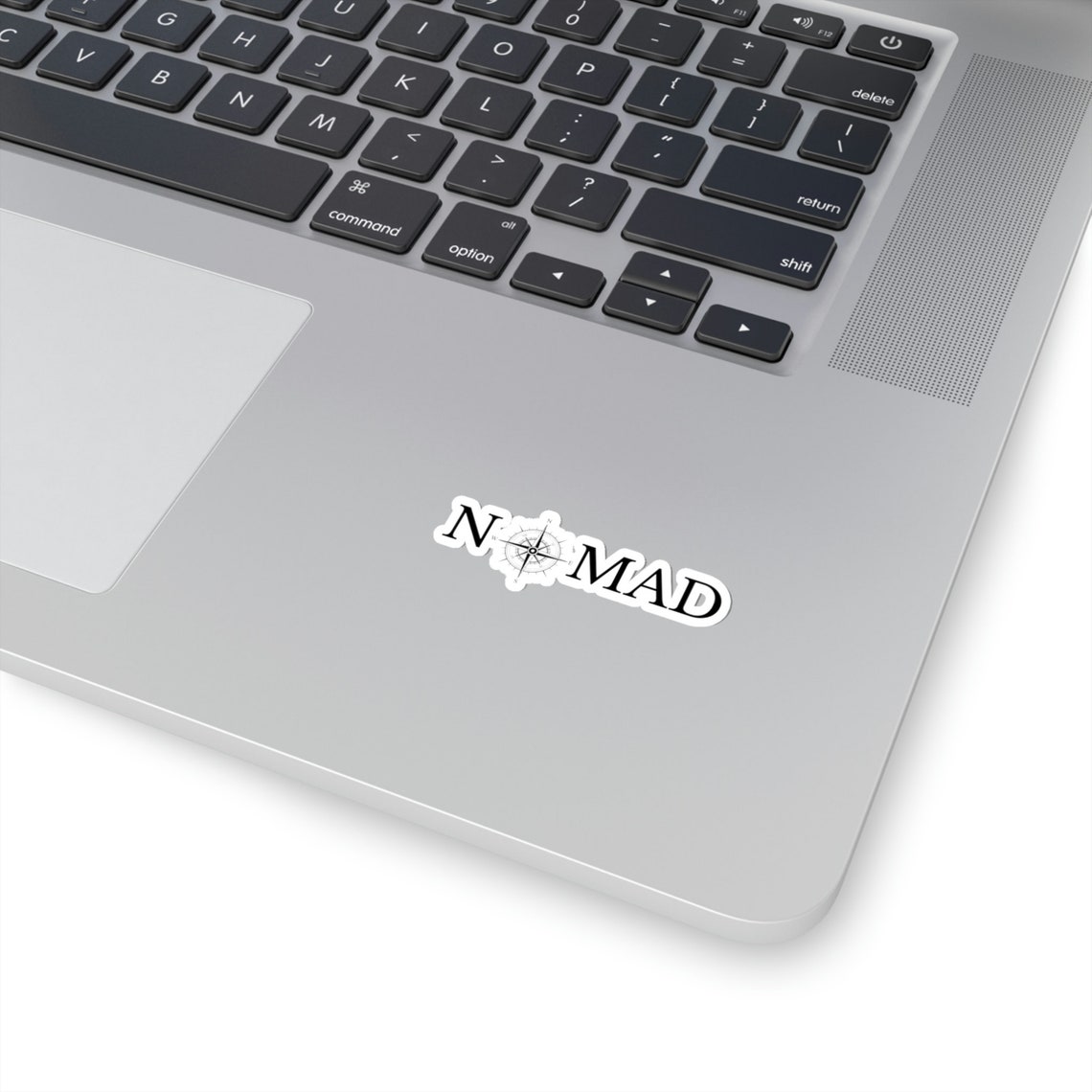 Digital Nomad With Compass - Sticker for Travelers, Digital Nomad ...
