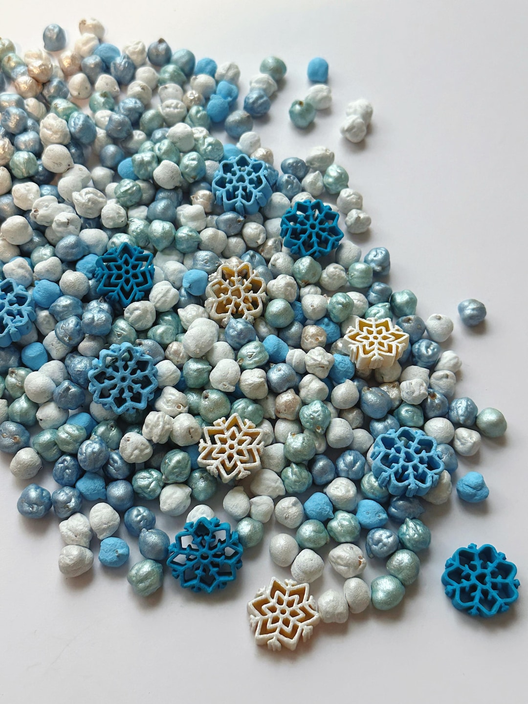 Snowflake Dreams Sensory Bin Filler – Winter Sensory Play Mix ...