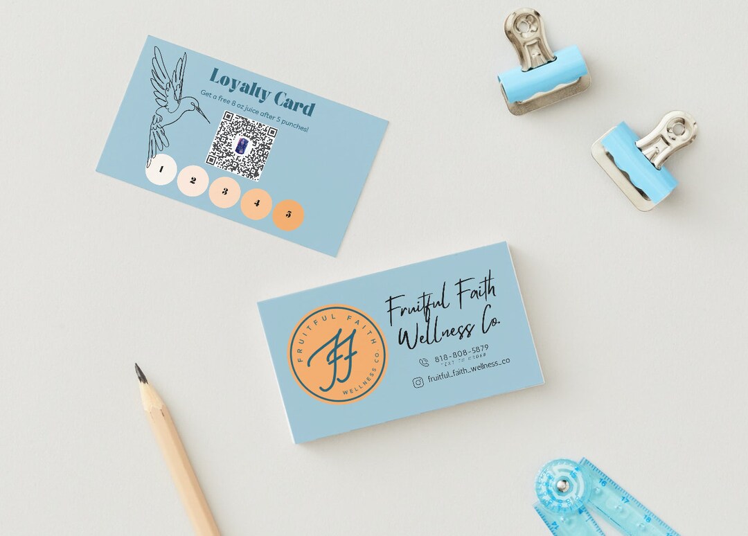 Custom Digital Business Card Design - Etsy