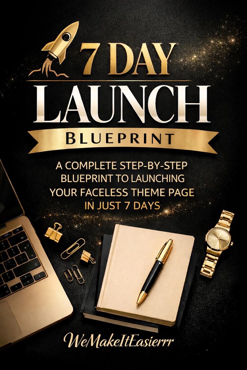 The 7 Day Launch Blueprint - Etsy