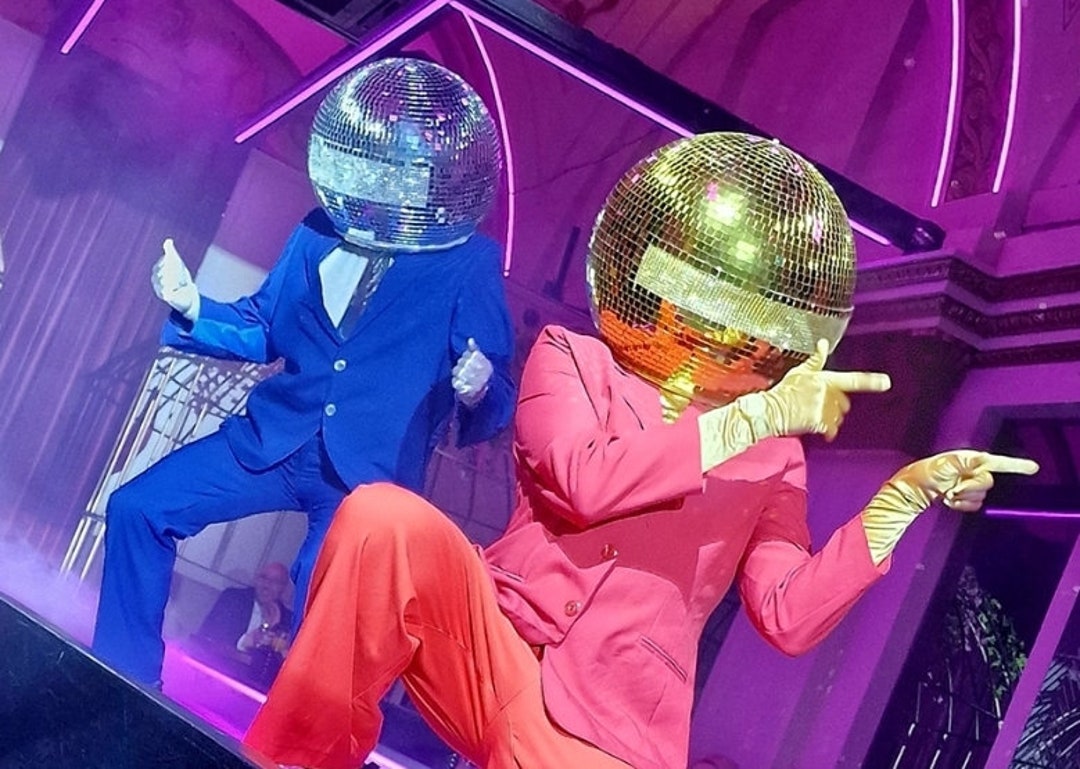 Mirror Ball Heads (large) - Etsy