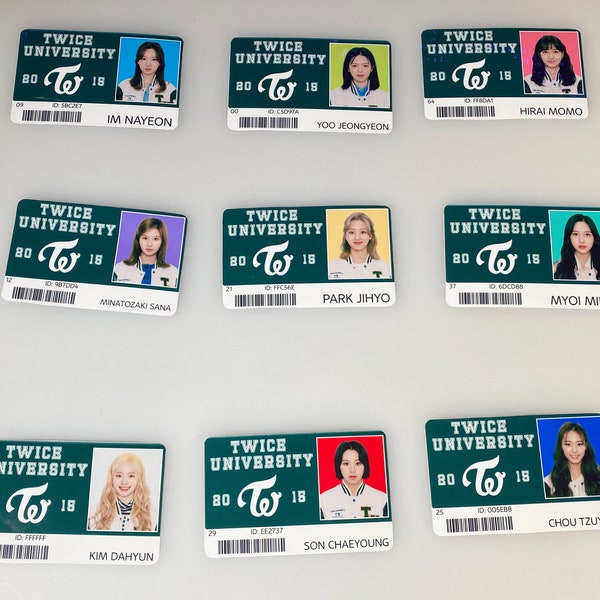 Twice Id Cards - Etsy