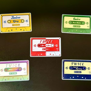 TWICE Title Track Mixtape Stickers | Twice | Twice Stickers | One Spark ...