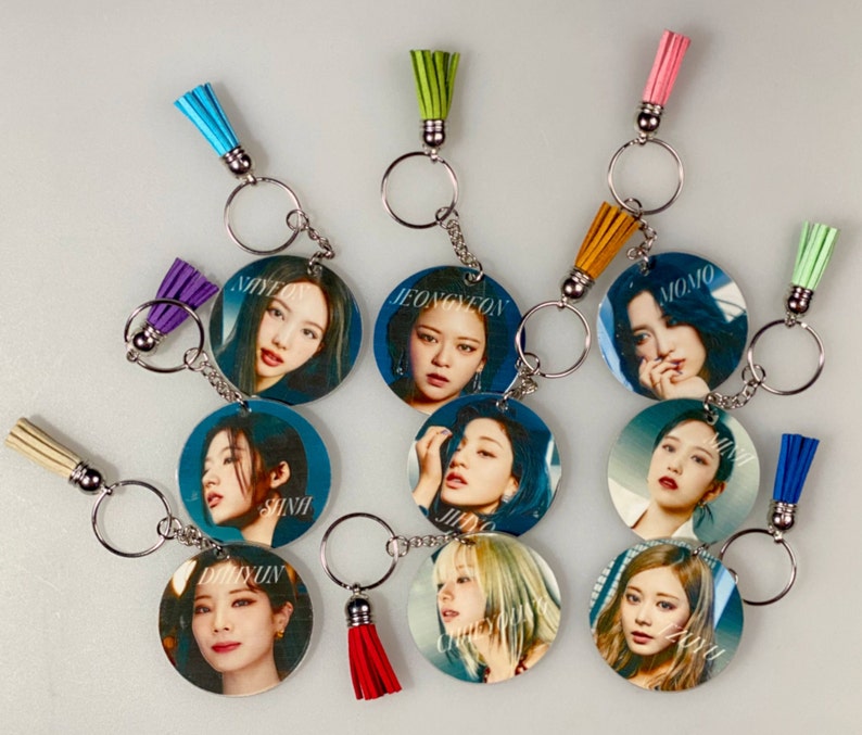 TWICE "ready to Be' Keychains | Fan Gift for Birthdays Holidays Etc ...