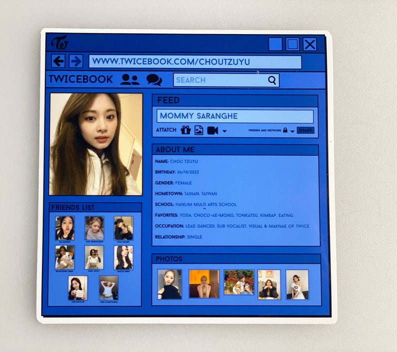 Twicebook Stickers Twice Twice Sticker Kpop Sticker - Etsy