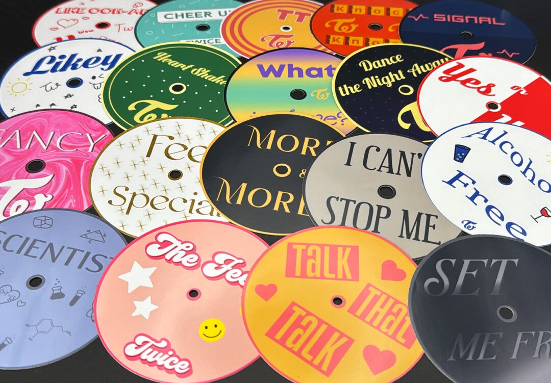 TWICE CD Sticker Twice Merch Kpop Merch Stickers Cute Stickers ...