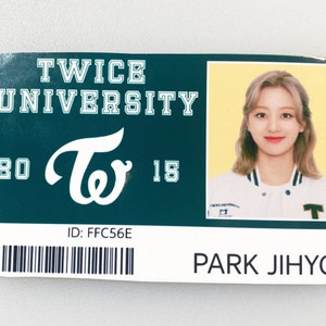TWICE ID Photocards | Twice Photocards | Kpop Photocards | Kpop Merch ...