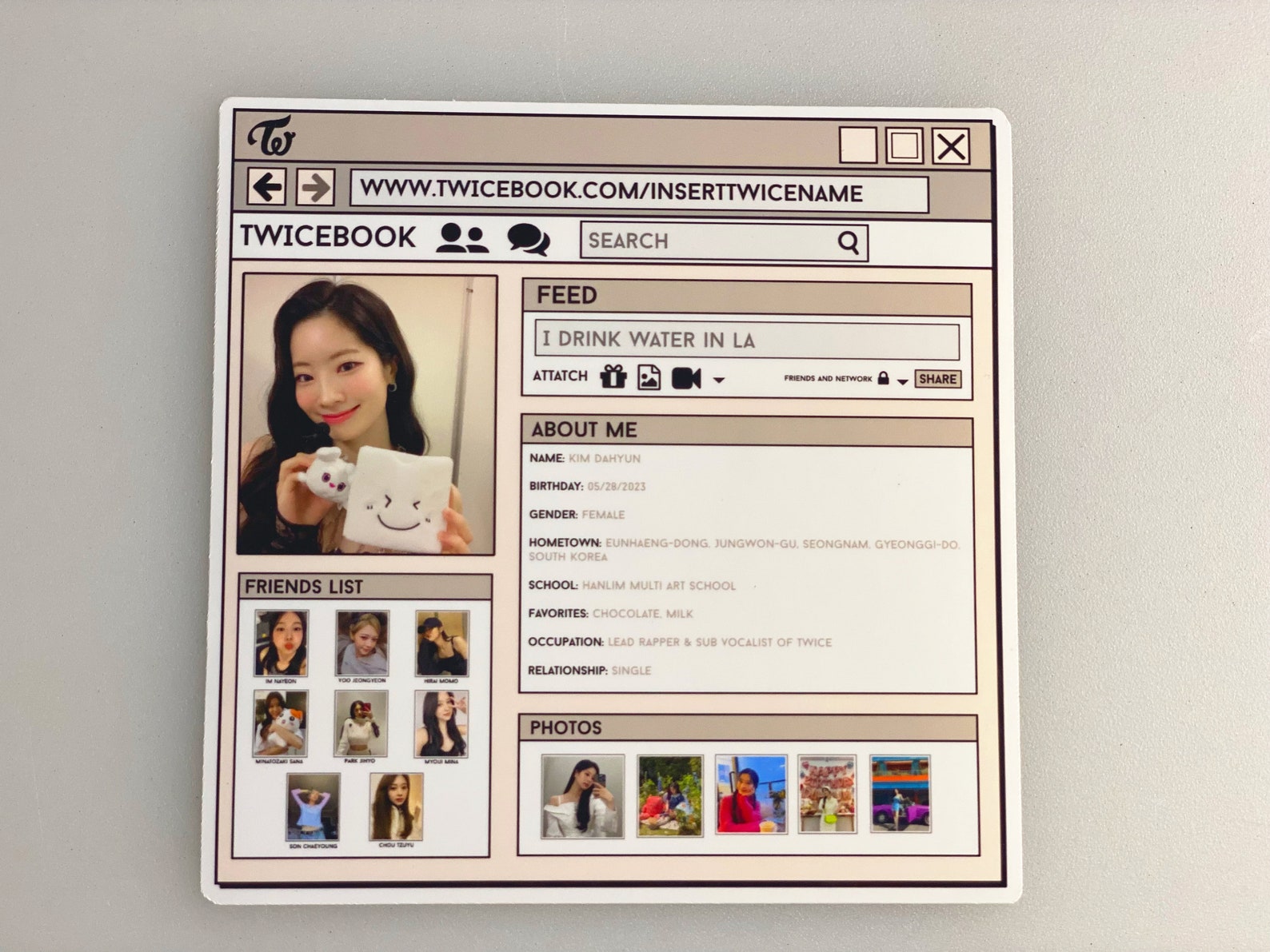 Twicebook Stickers Twice Twice Sticker Kpop Sticker - Etsy