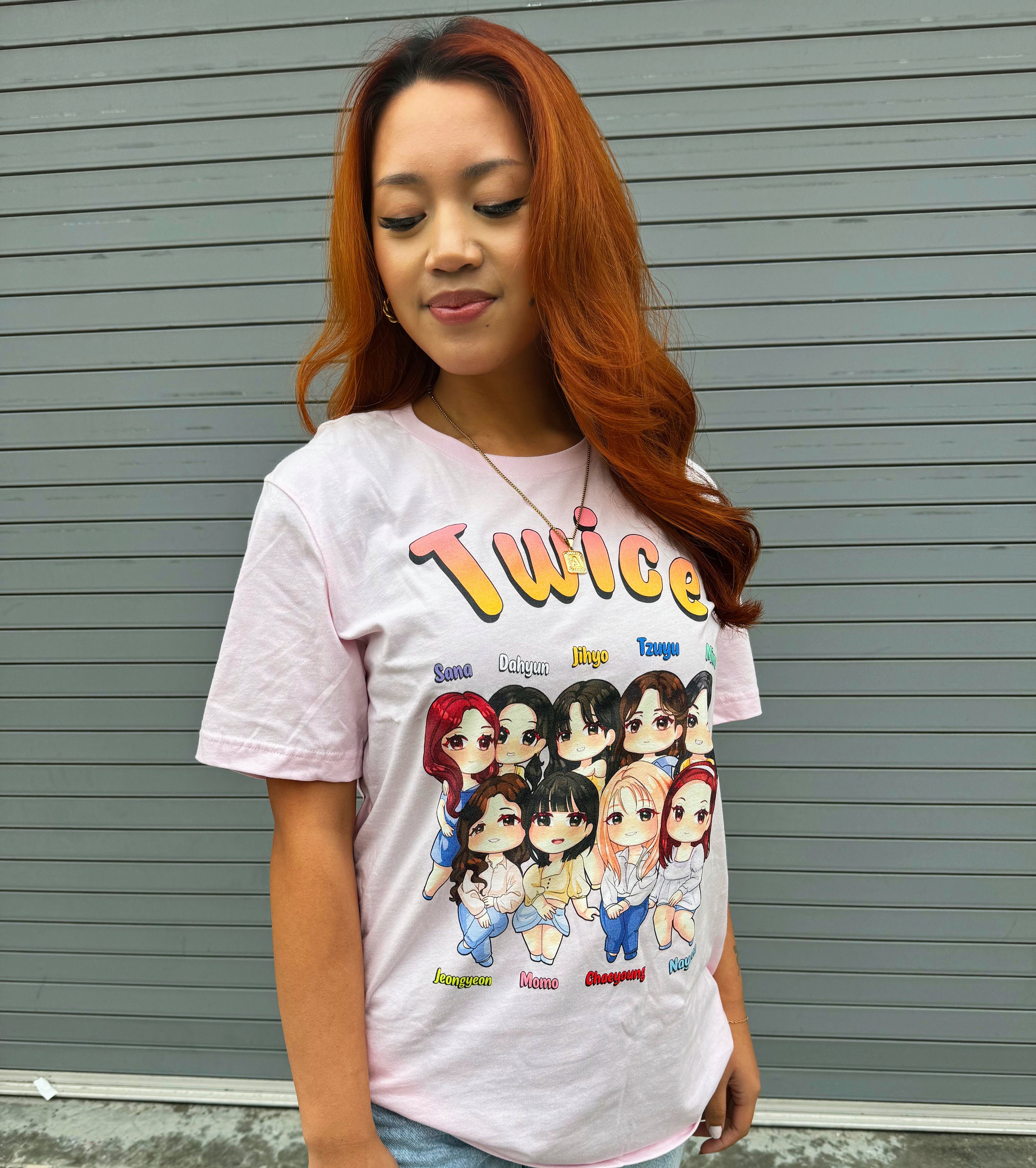TWICE Chibi Shirt Twice Twice Merch Chibi Chibi Shirt Twice Chibi Jihyo ...