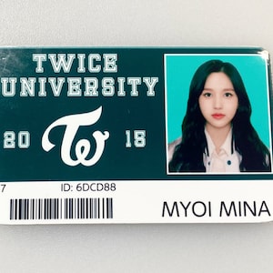 TWICE ID Photocards | Twice Photocards | Kpop Photocards | Kpop Merch ...