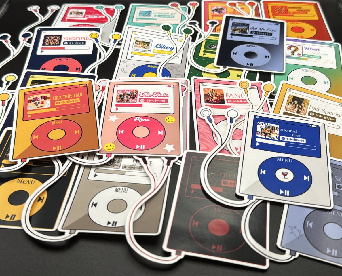 TWICE Ipod Stickers | Stickers | Music | Ipod | Kpop | Fanmade | Twice ...