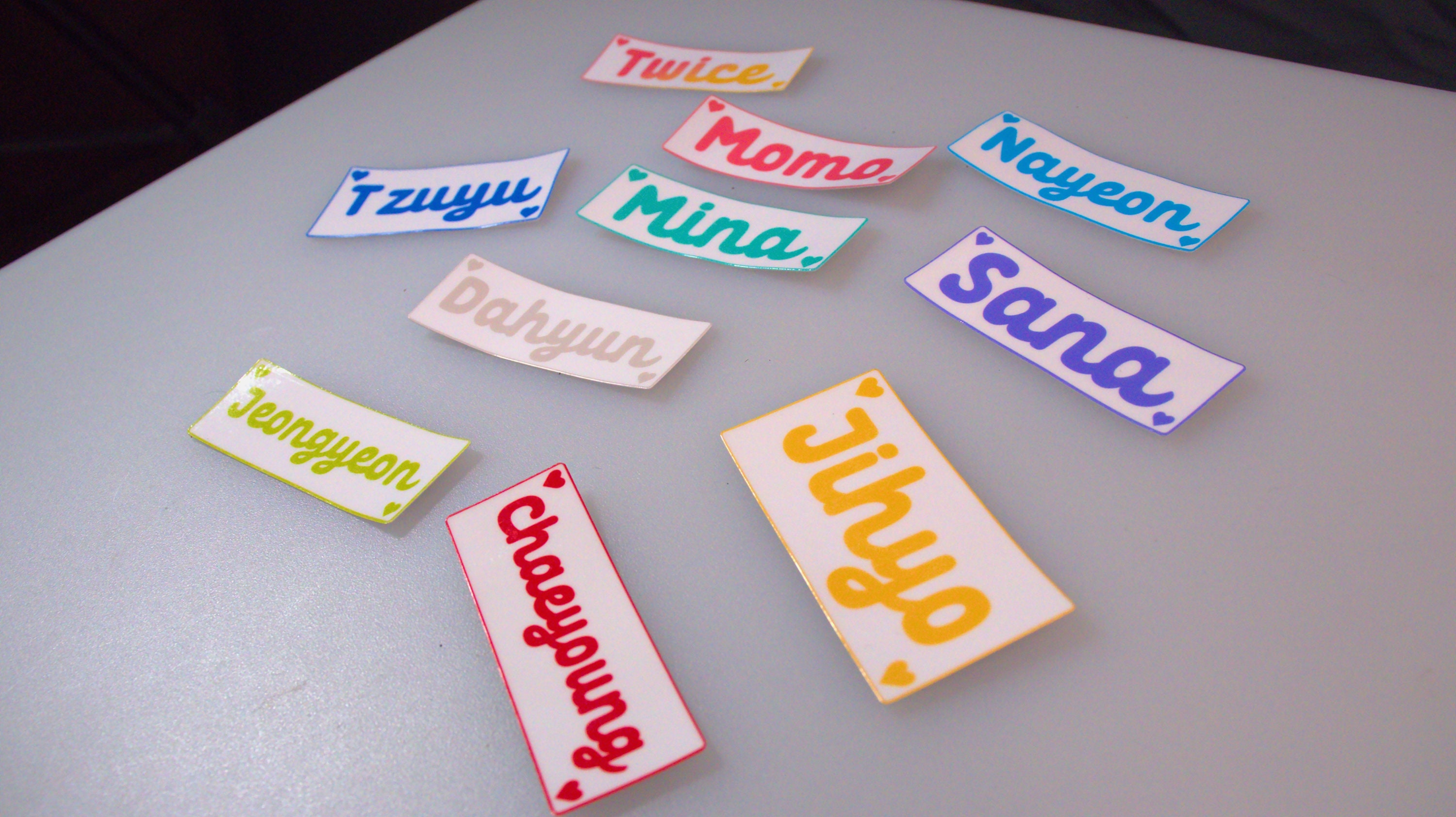 TWICE Bias Stickers Twice Stickers Kpop Kpop Stickers - Etsy