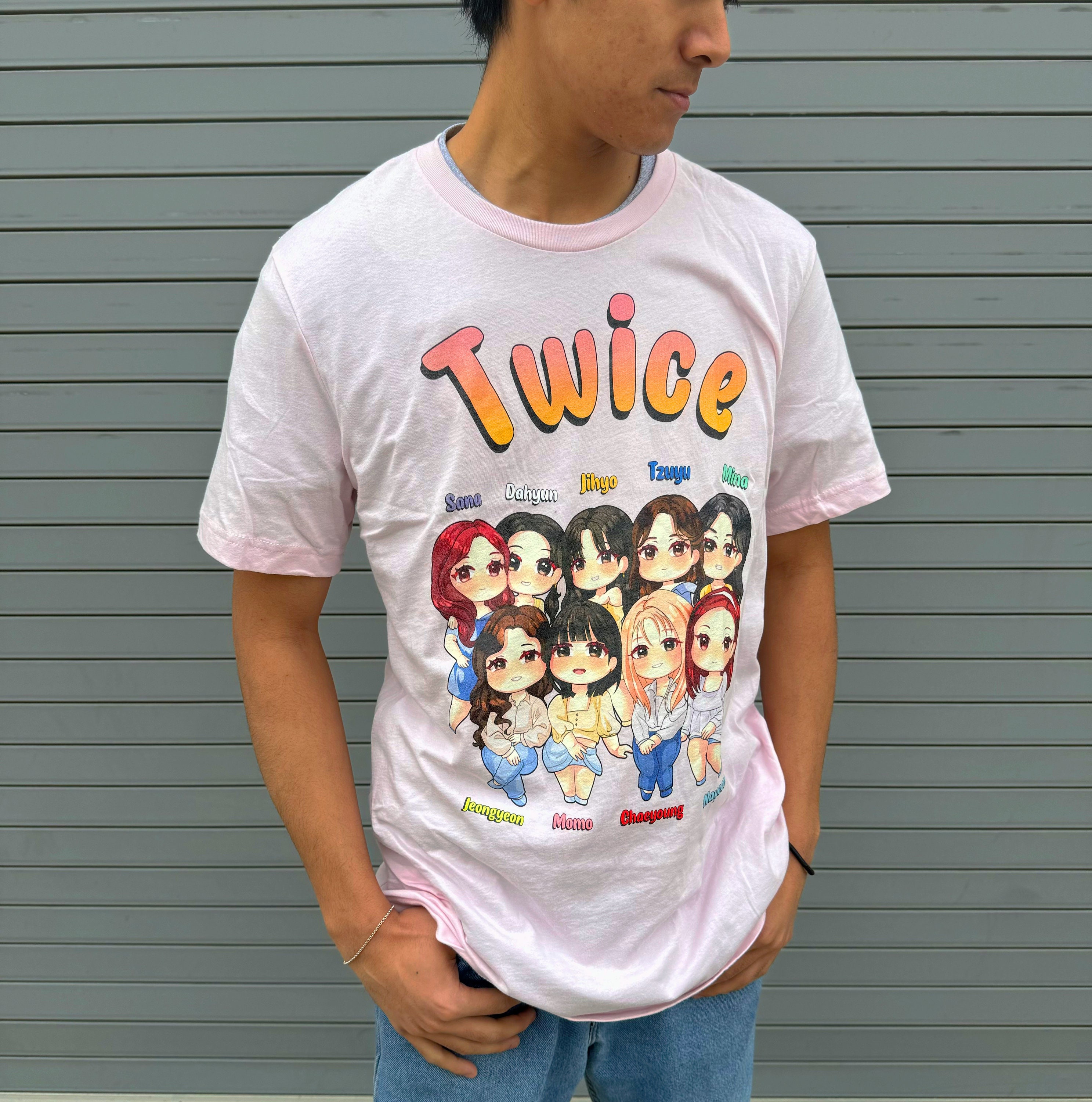 TWICE Chibi Shirt Twice Twice Merch Chibi Chibi Shirt Twice Chibi Jihyo ...