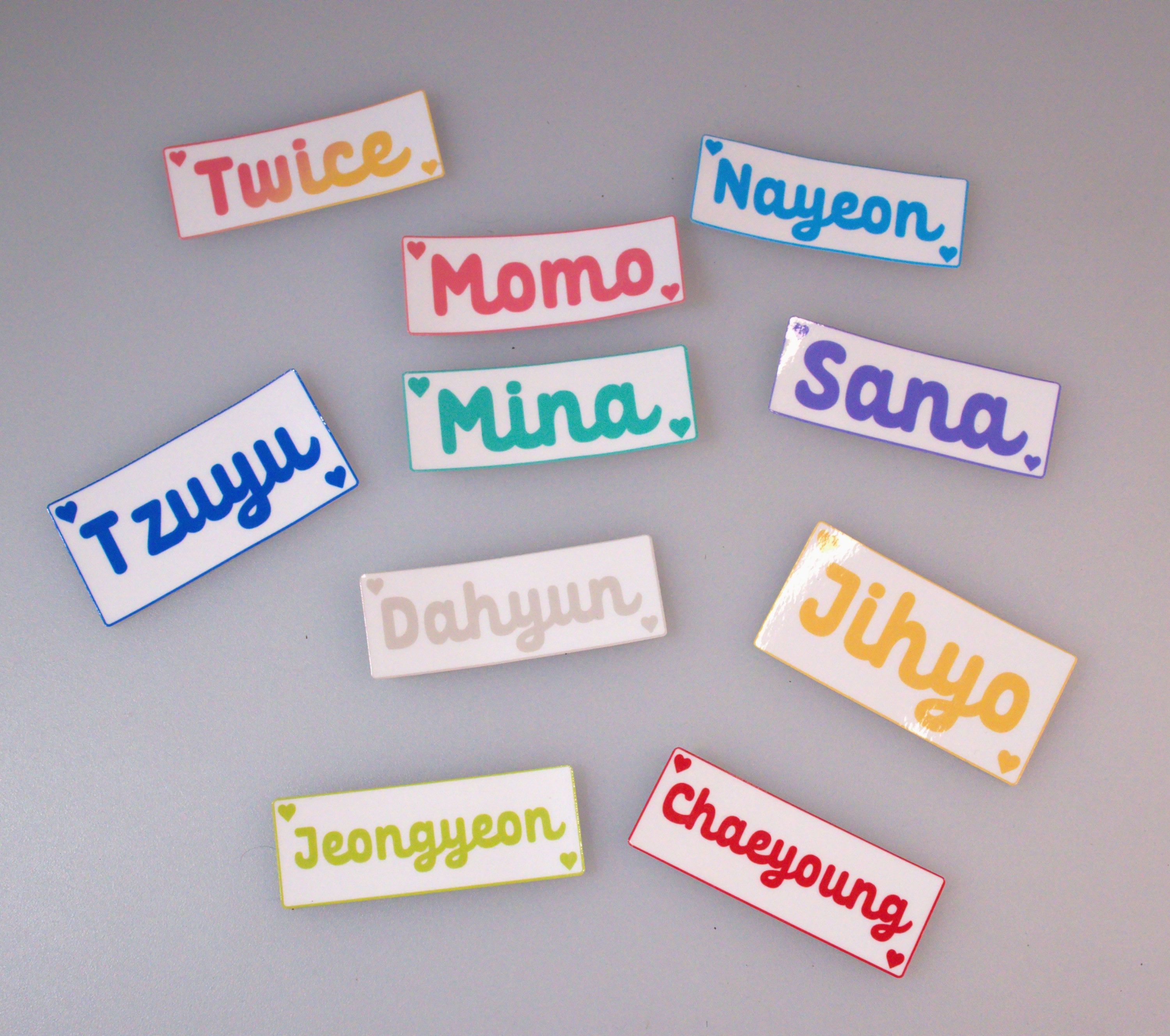 TWICE Bias Stickers Twice Stickers Kpop Kpop Stickers - Etsy