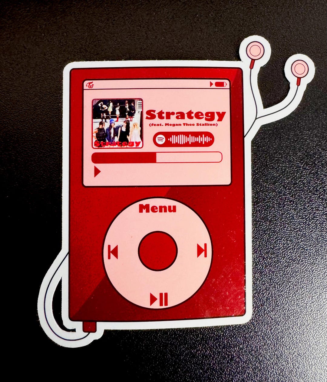 TWICE Ipod Stickers | Stickers | Music | Ipod | Kpop | Fanmade | Twice ...