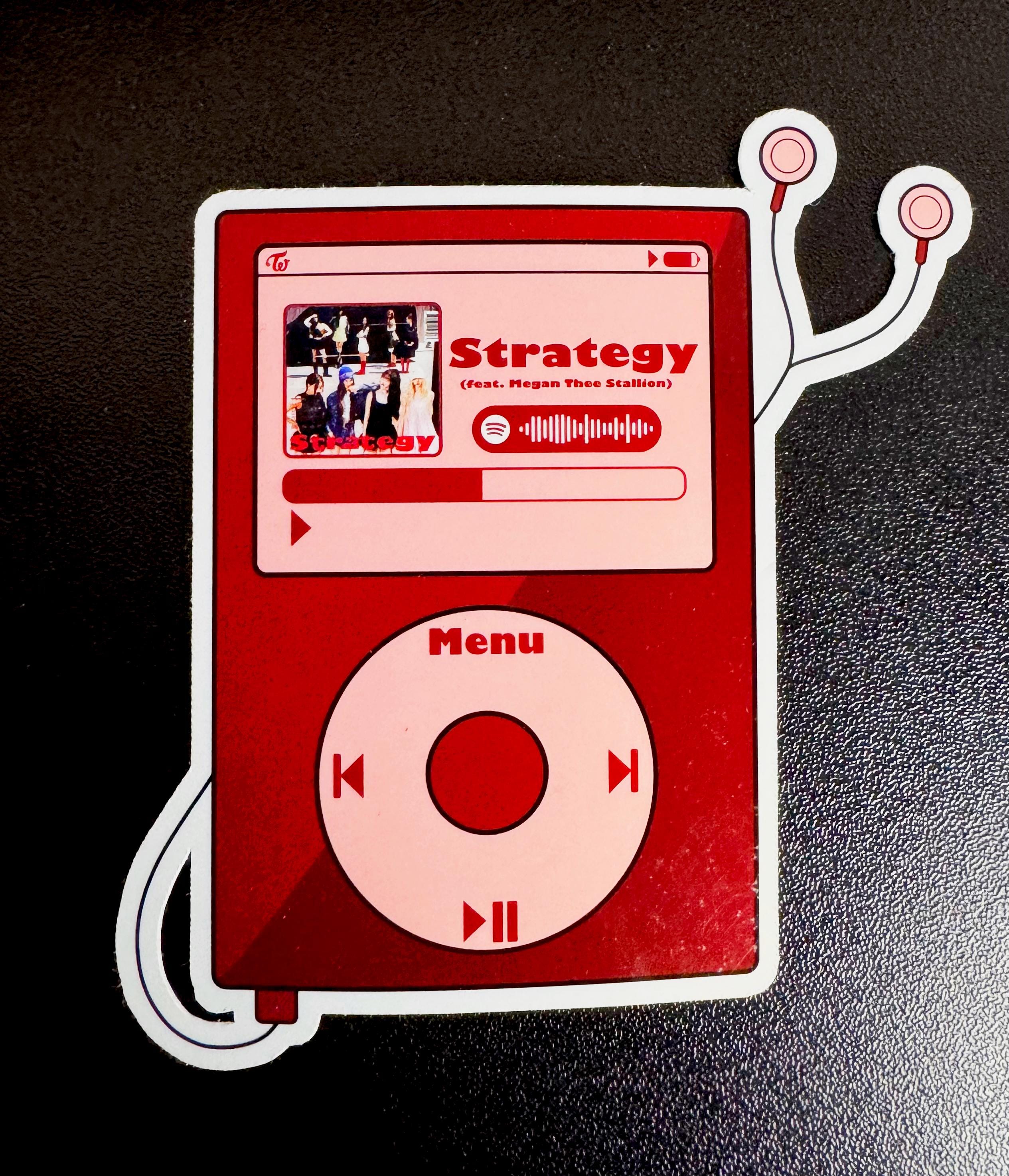 TWICE Ipod Stickers | Stickers | Music | Ipod | Kpop | Fanmade | Twice ...