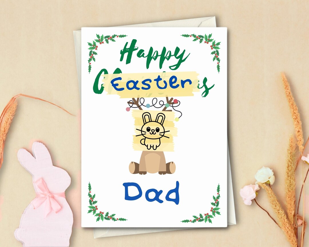 Happy Easter Greeting Card Printable Card Funny Easter Card Joke Easter ...