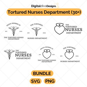 Tortured Nurses Department PNG SVG, Tortured Nurse Shirt, All’s Fair in ...