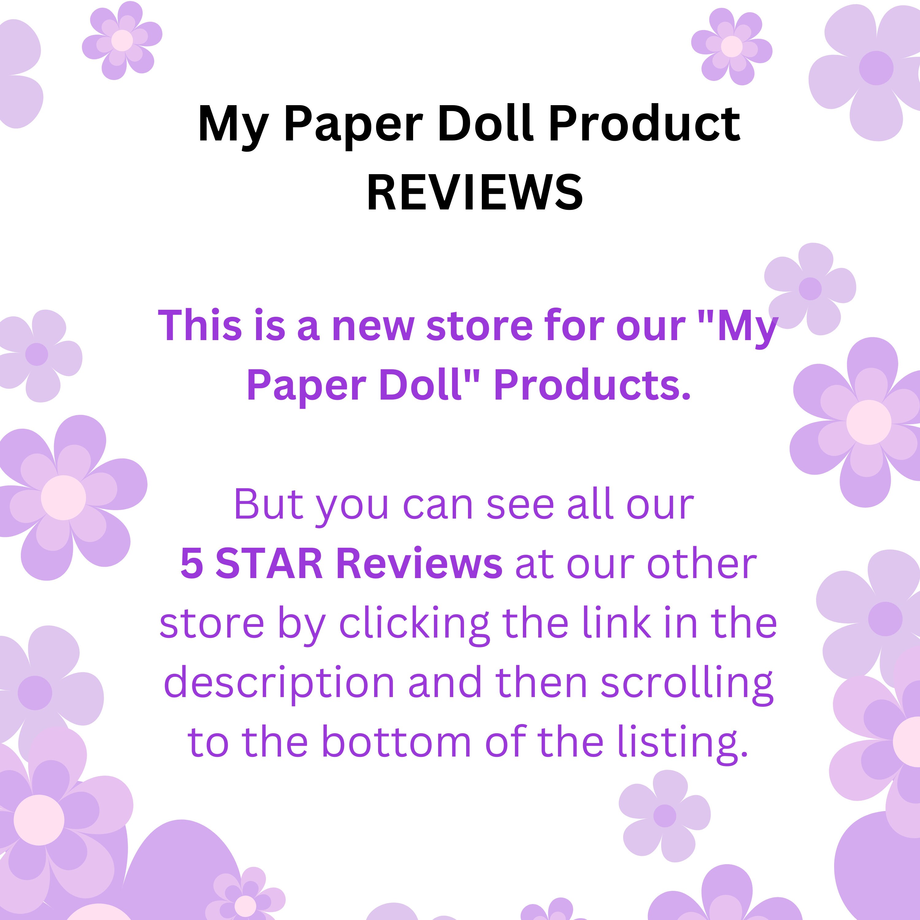 Printable jenny FRIENDS Paper Doll DIY Digital - Etsy Canada