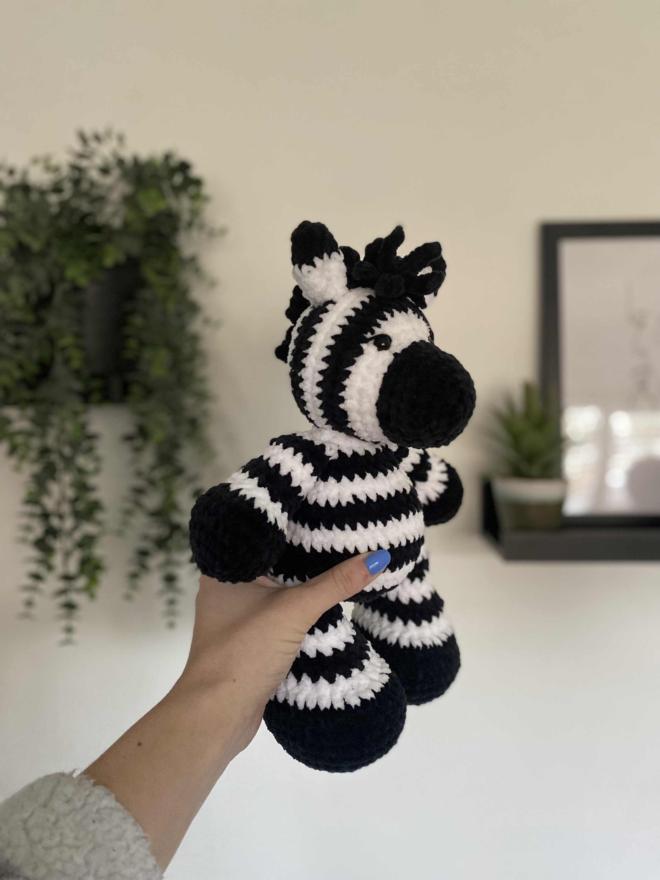 Amigurumi Zebra Pattern, Plush Pattern, PDF Pattern, Stuffed Zebra Toy ...