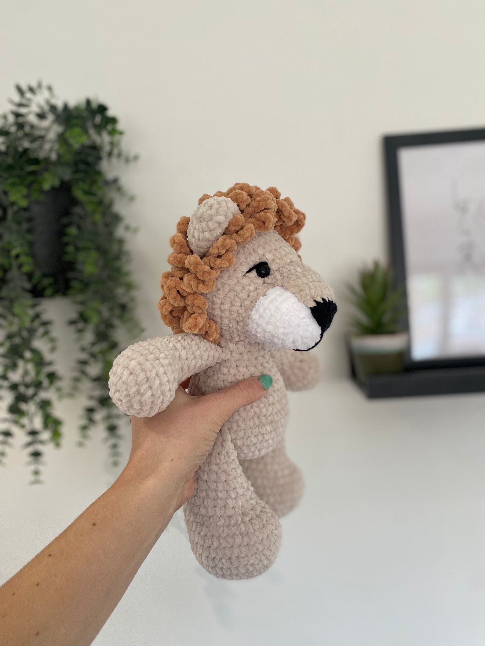 Amigurumi Lion Pattern, Plush Pattern, Lion Toy Pattern, Crochet Lion ...