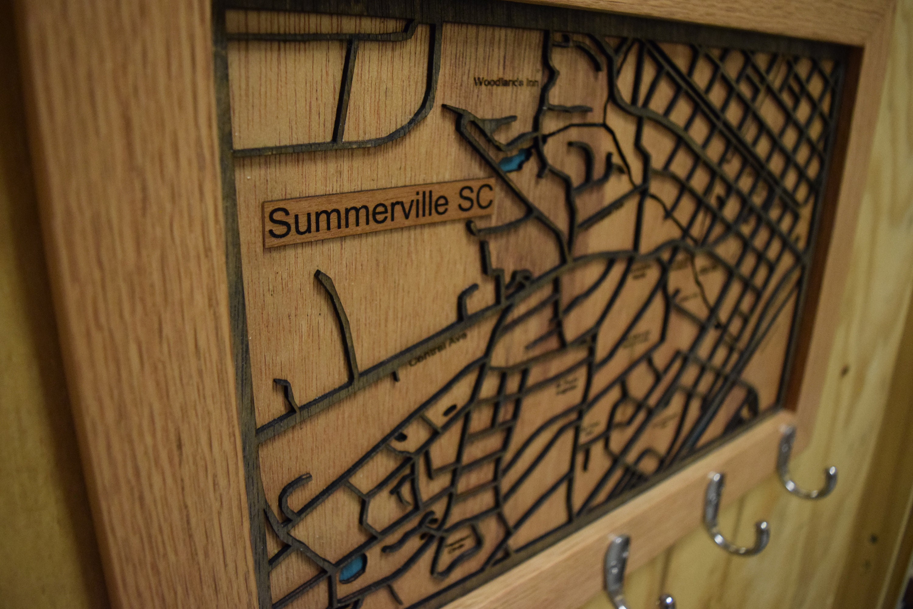 Any Town Map : Customized 3D Wooden Map - Etsy