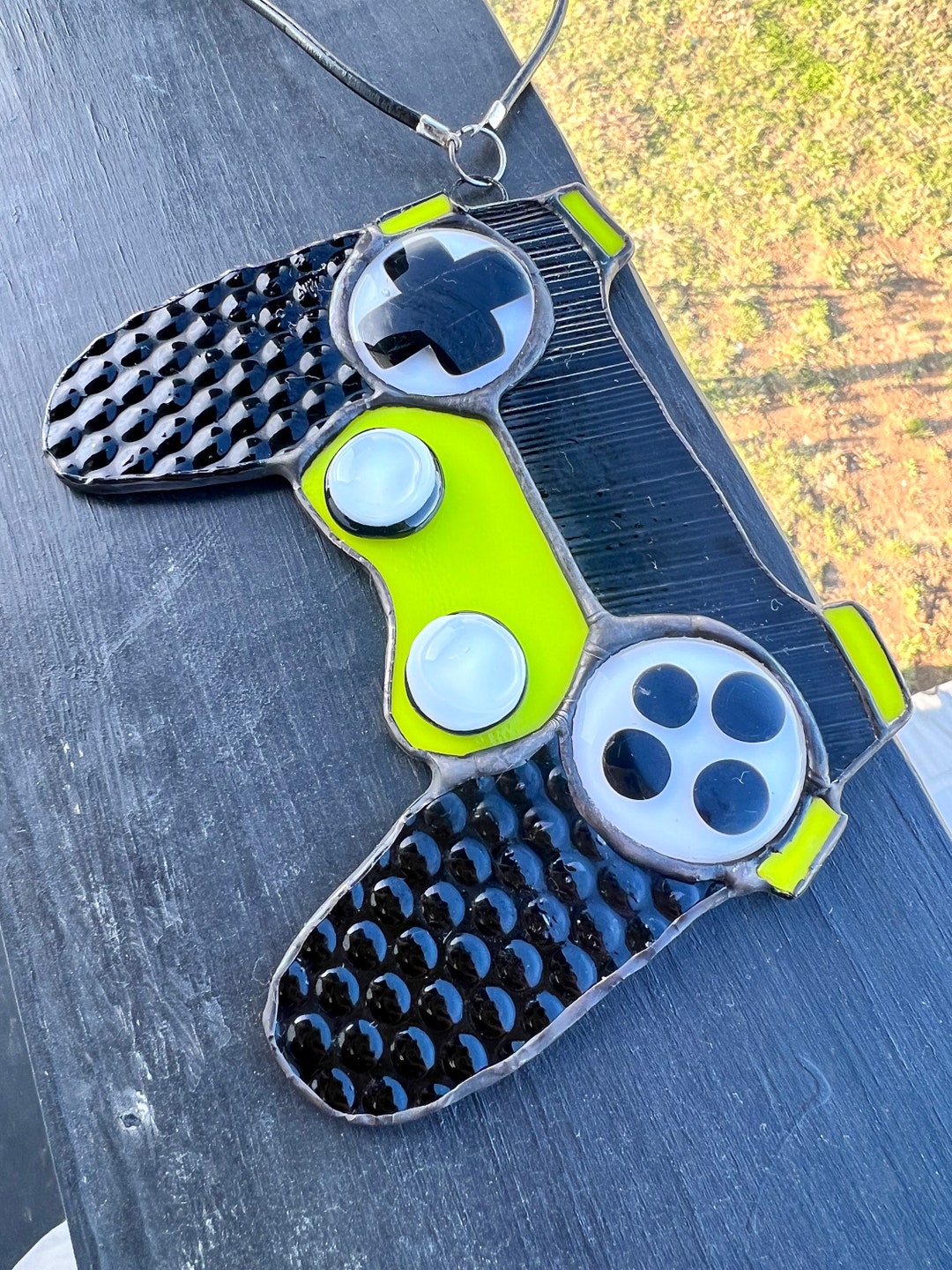 Fun Retro Neon Stained Glass Remote Controller - Etsy