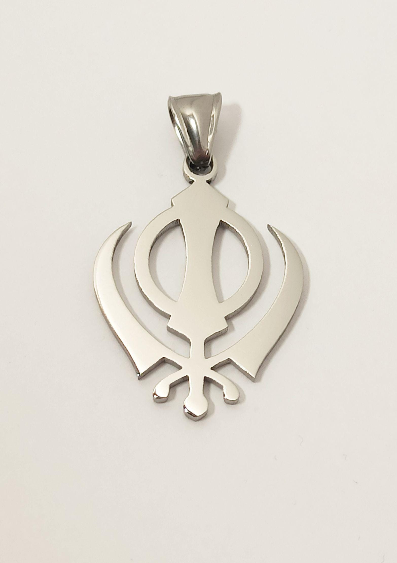 Adi Shakti Yoga Symbol Custom Made Pendant Charm Stainless Steel - Etsy