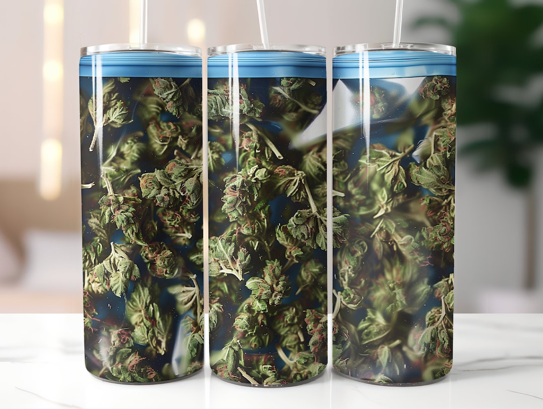 420 Weed Tumbler Wrap Seamless PNG, Bag of Weed 20oz Tumbler PNG, Funny ...