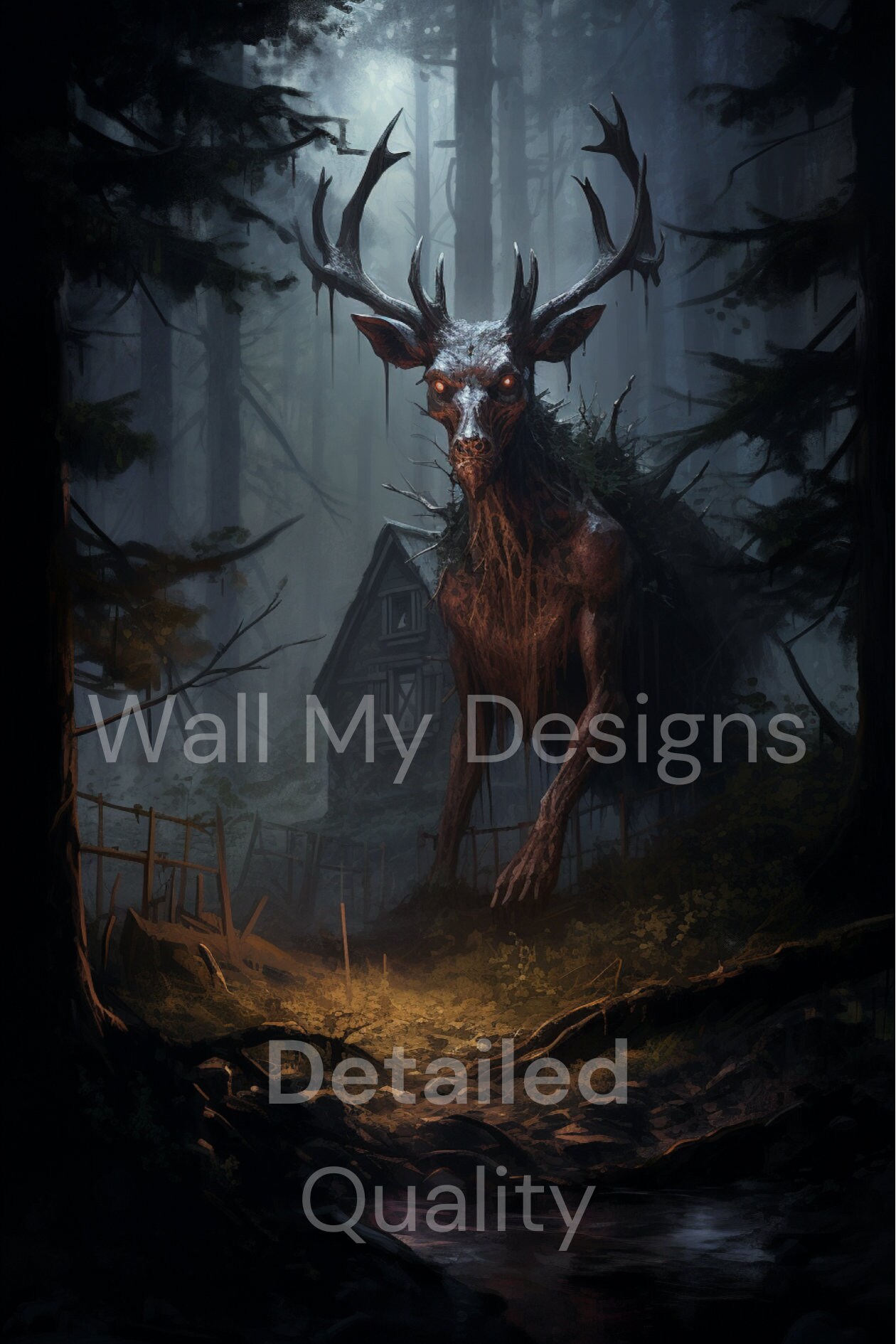 30 Cryptid Posters, Cryptid Creatures, Cryptid Printable, Cryptidcore ...