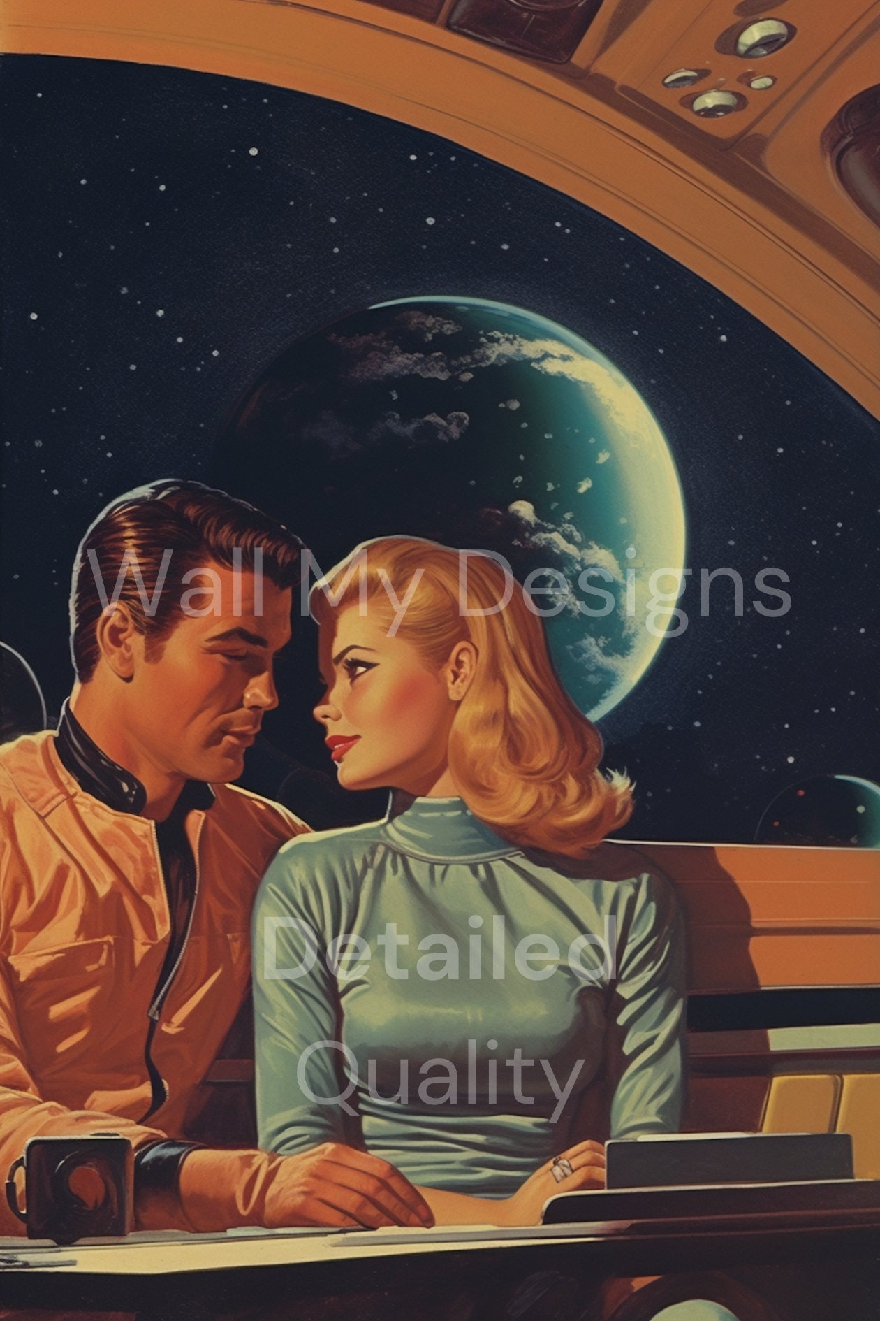 Retro Futurism Bundle Vintage Futurism Posters Set of 12 Sci-fi Art ...