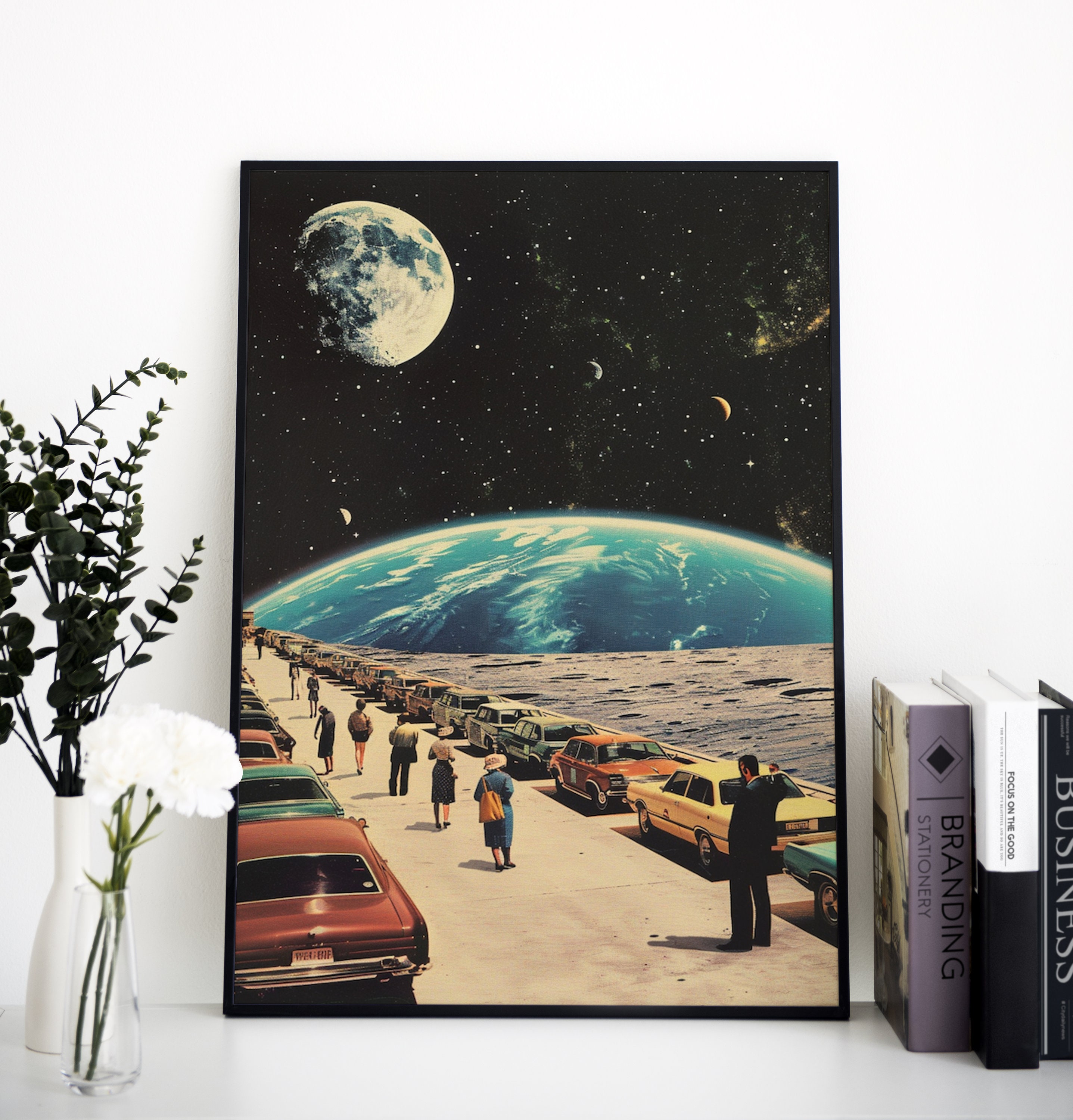Retro Futurism Bundle Vintage Futurism Posters Set of 25 Sci-fi Art ...