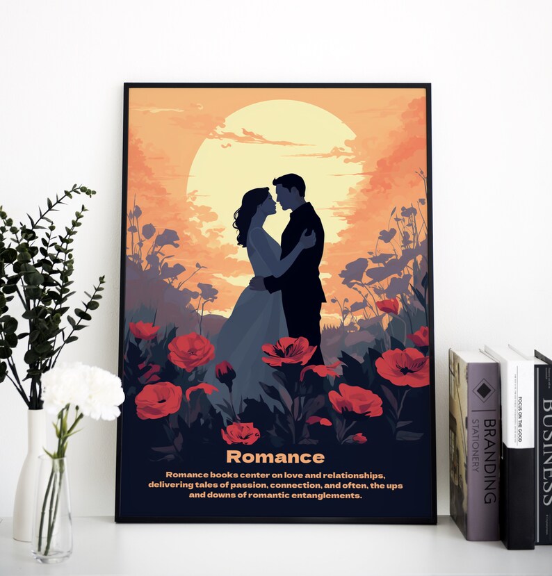 Book Genre Posters Set of 16 DIGITAL Downloads, Classroom Decor ...